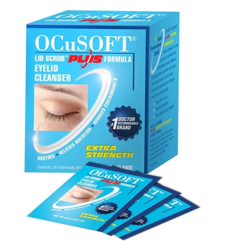 OCuSoft Plus Lid Wipes | Treat scale & debris associated with blepharitis